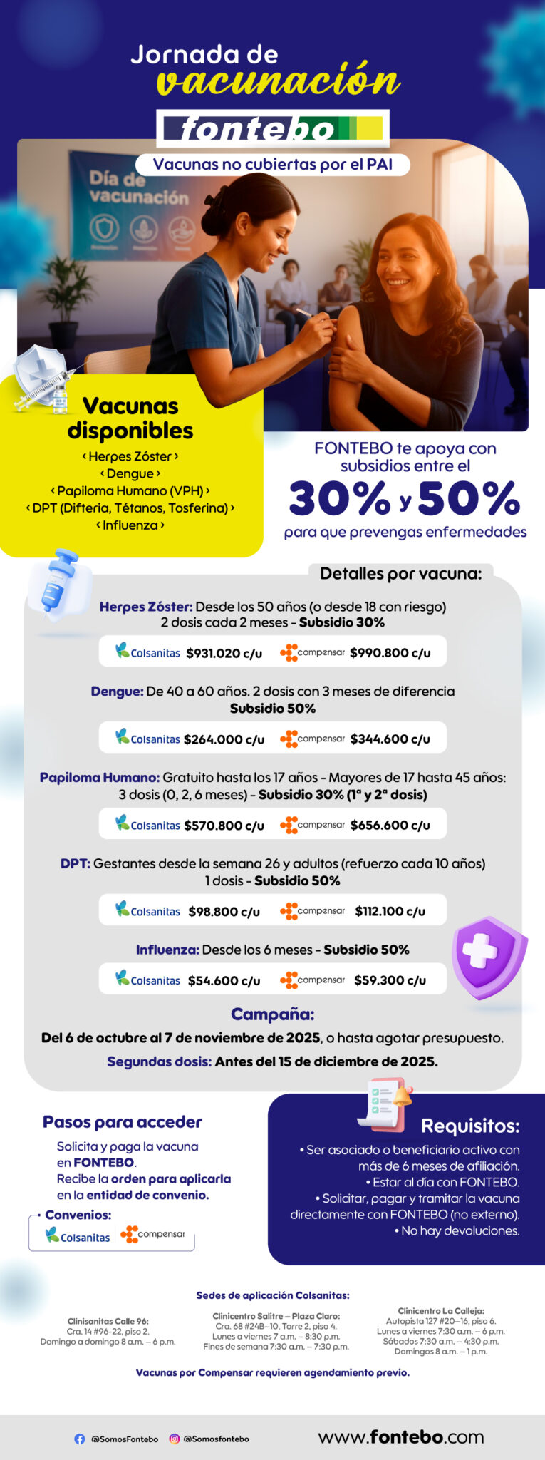 Campaña Vacunación – FONTEBO